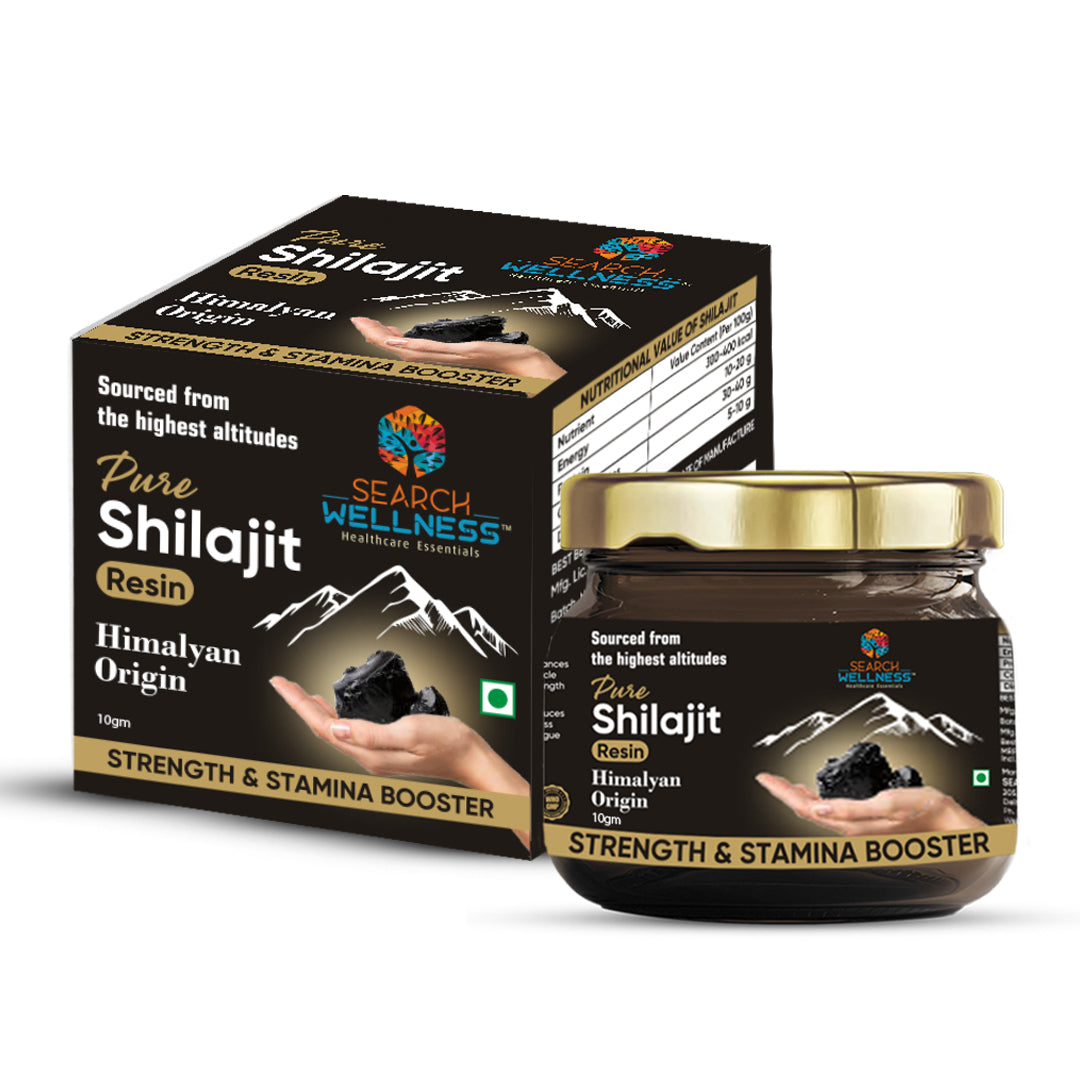 Shilajit with Ashwagandha & Gold Resin