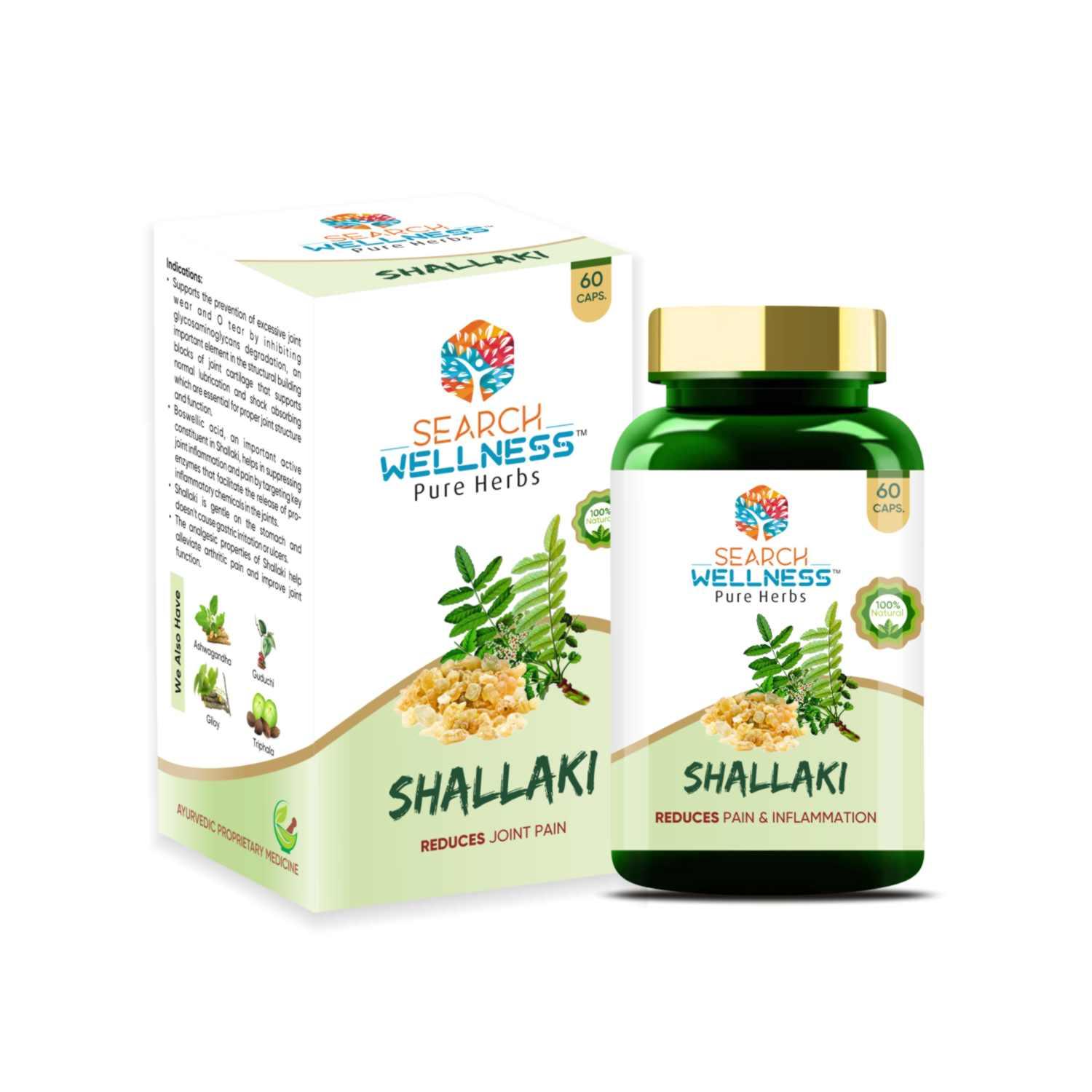 Search Wellness Shallaki Vitamin Capsules - Ayurveda Medicine Online